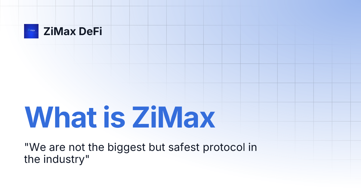 What is ZiMax | ZiMax DeFi